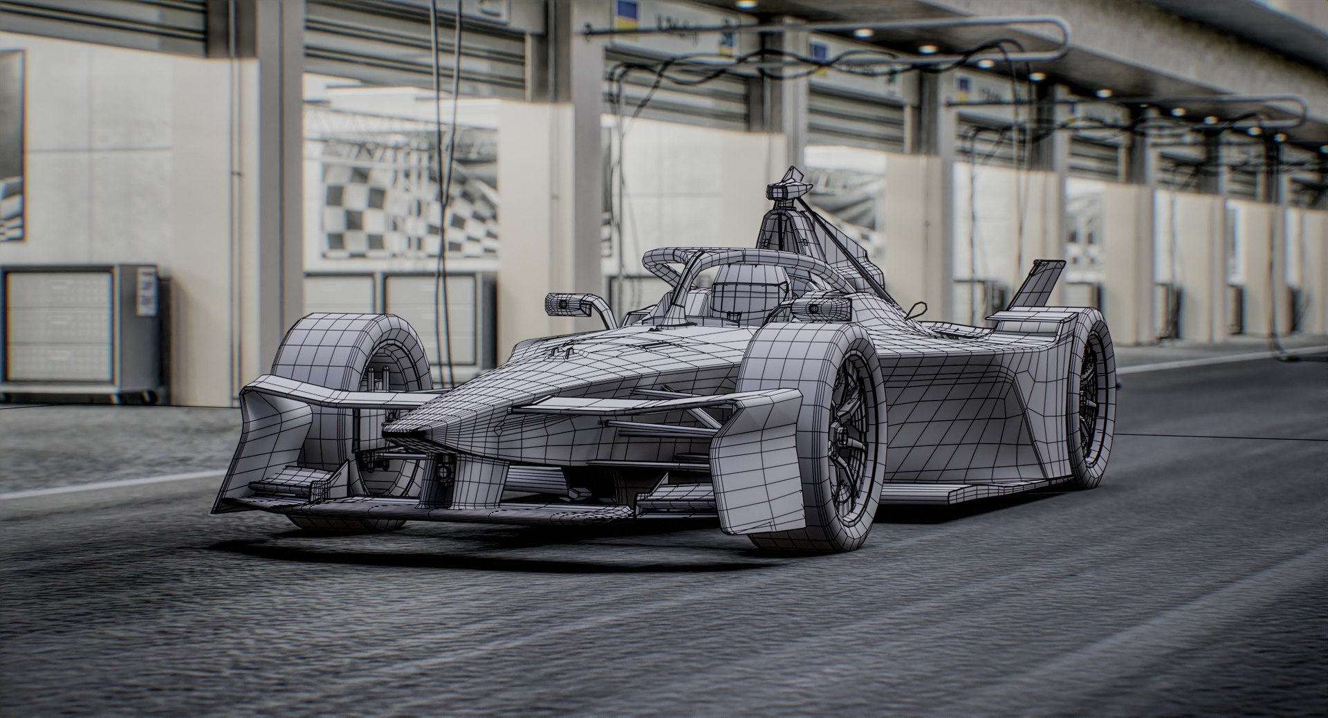 3D Model GEN3 Evo Formula E Season 2025 Race Car - TurboSquid 2242169
