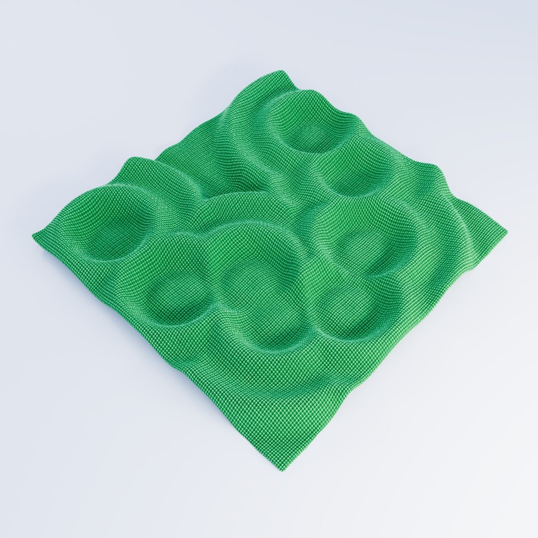 Acoustic Diffusor Parametric Wall Panel 03 3D Model - TurboSquid 2079402