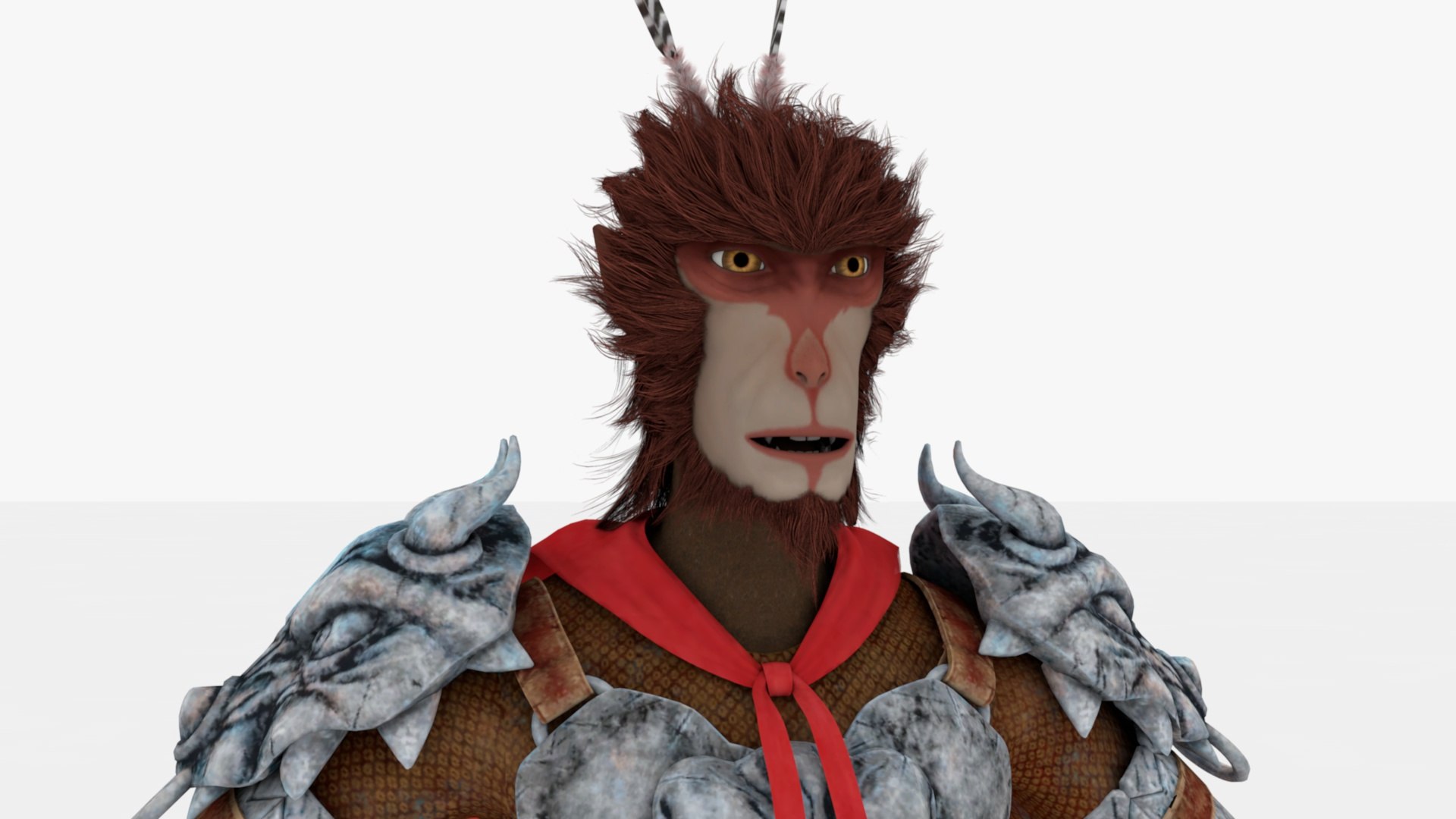 3D Wukong - TurboSquid 2336857