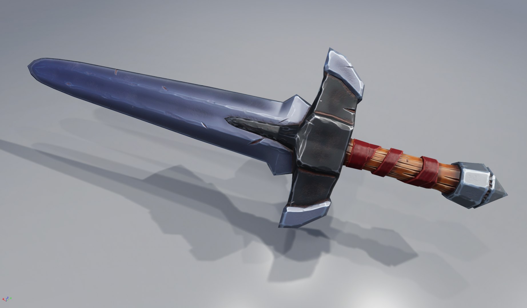 3D Stylized Sword Model - TurboSquid 1428310