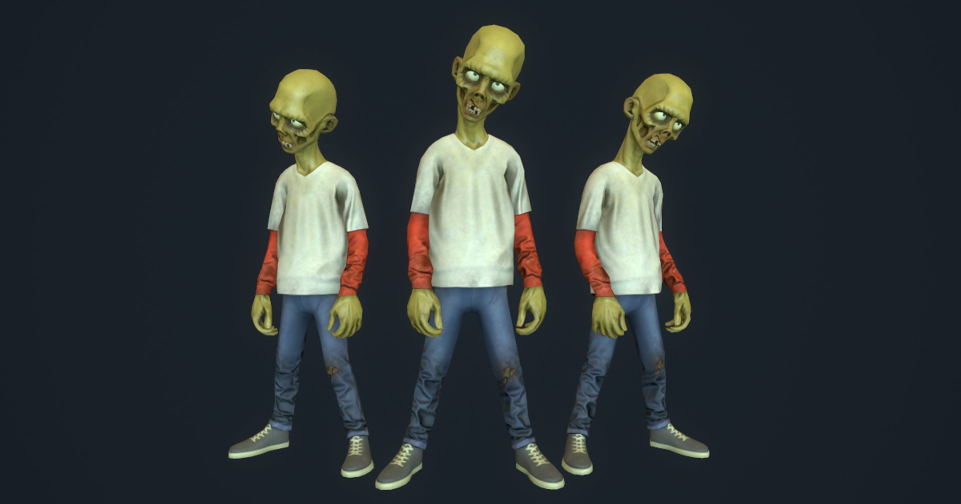 3D Zombie Character | 1143715 | TurboSquid