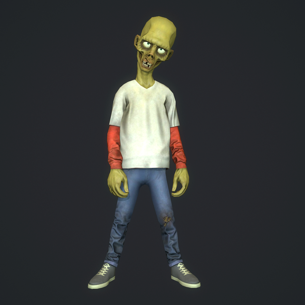 3D zombie character | 1143715 | TurboSquid