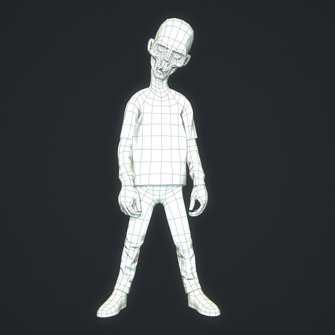 3D Zombie Character | 1143715 | TurboSquid