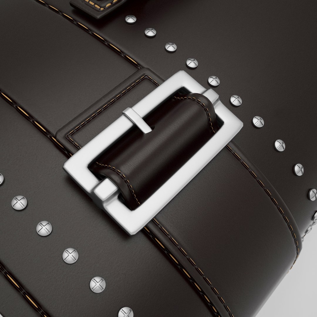 3dsmax Leather Box