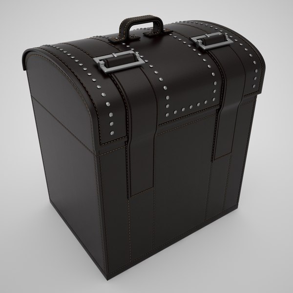 3dsmax leather box