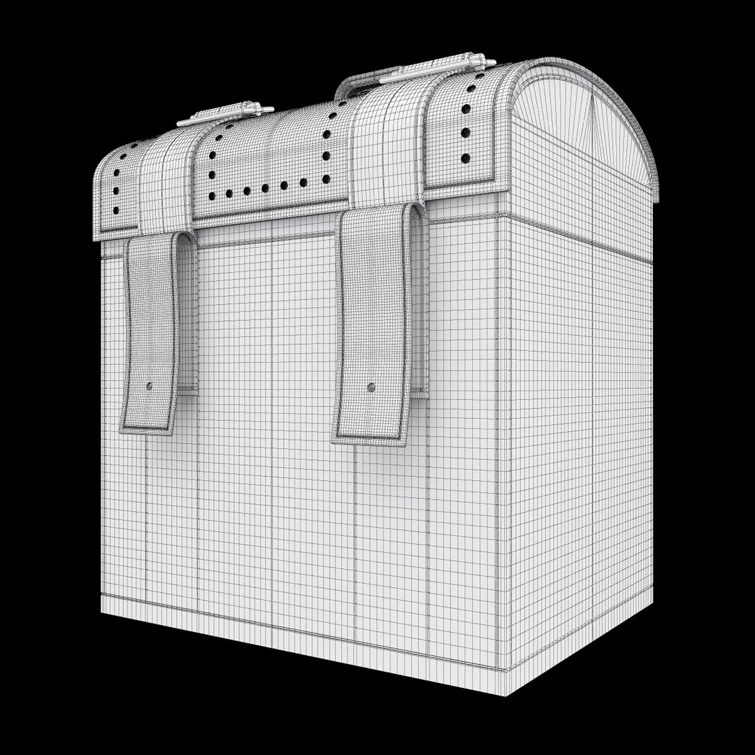3dsmax Leather Box