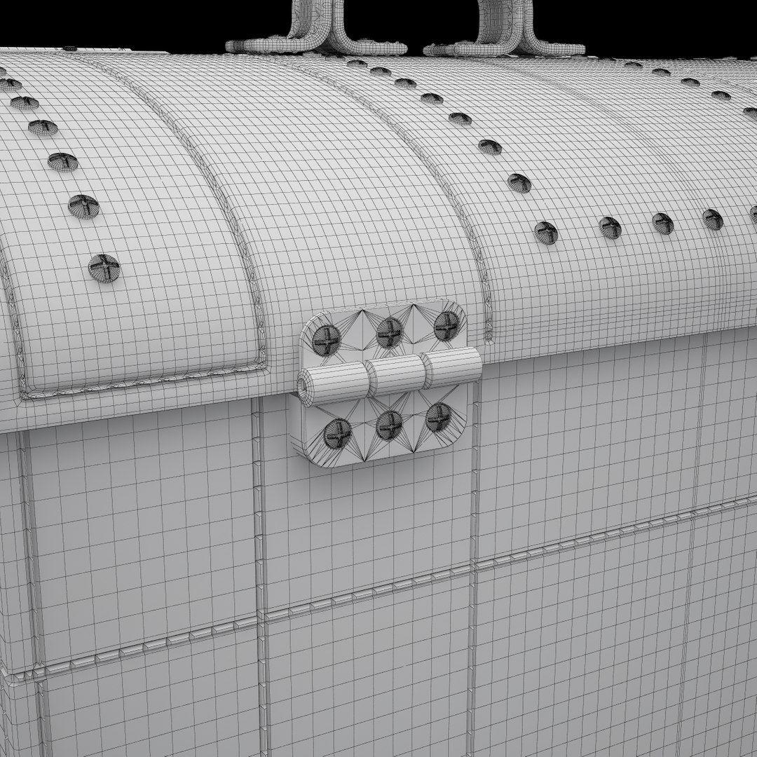 3dsmax Leather Box