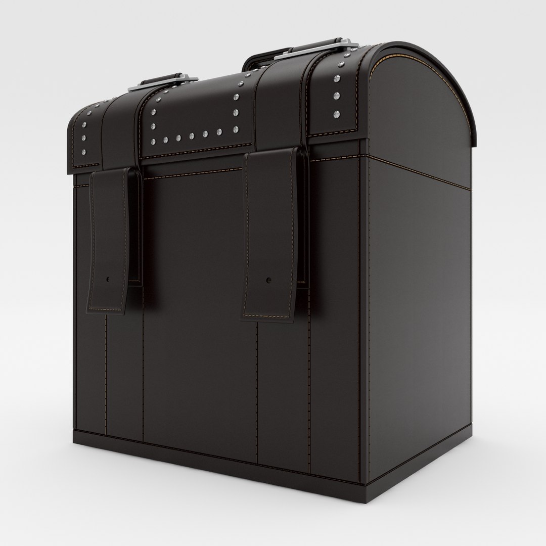 3dsmax Leather Box
