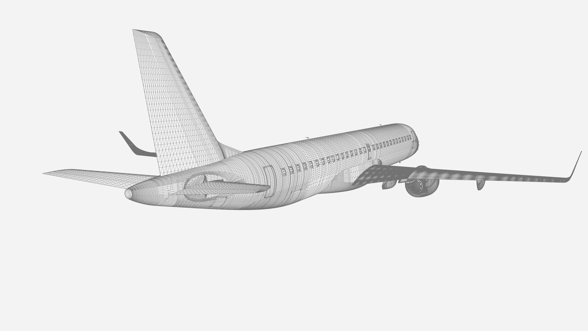 3D Embraer E1-195 Model - TurboSquid 1224681