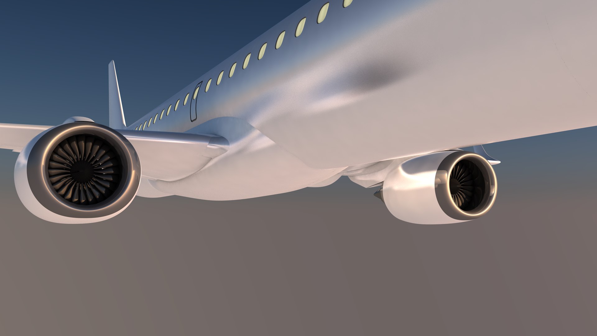 3D Embraer E1-195 Model - TurboSquid 1224681