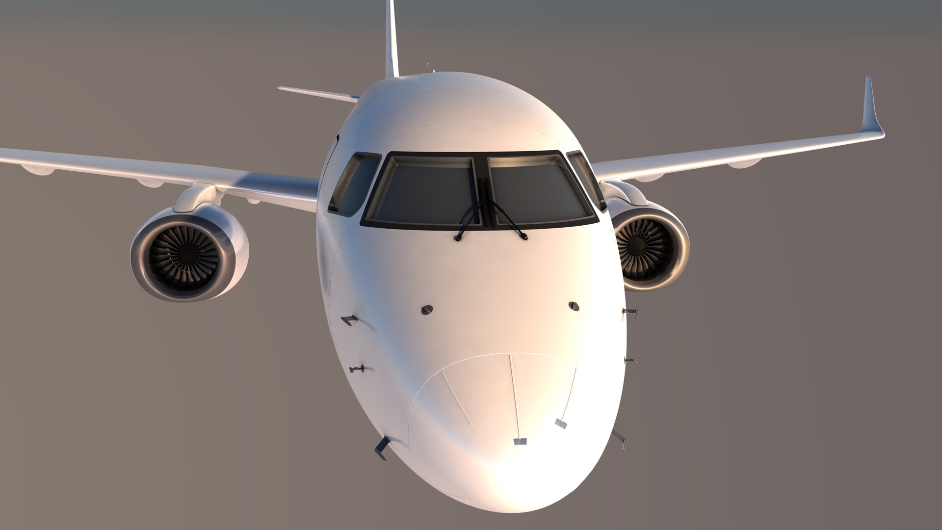 3D Embraer E1-195 Model - TurboSquid 1224681