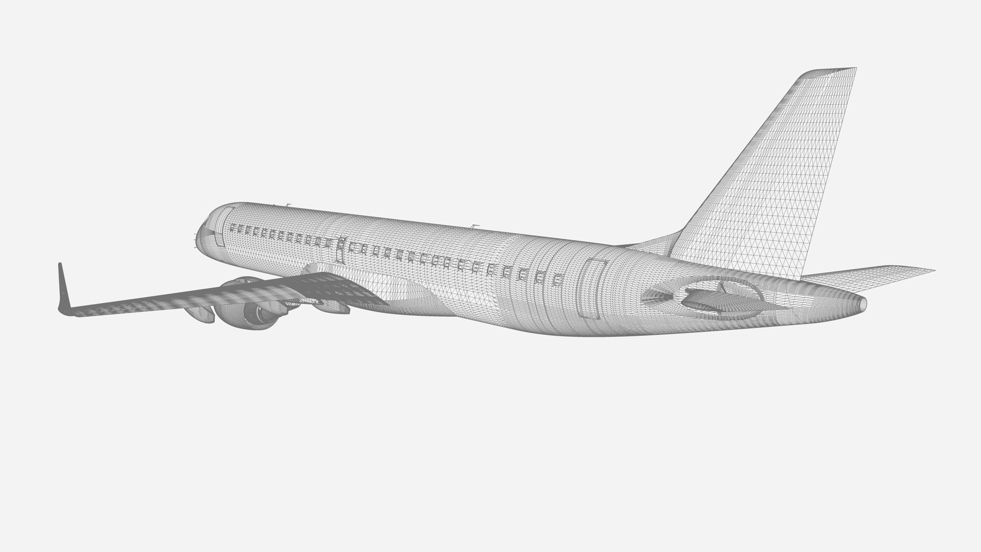 3D Embraer E1-195 Model - TurboSquid 1224681