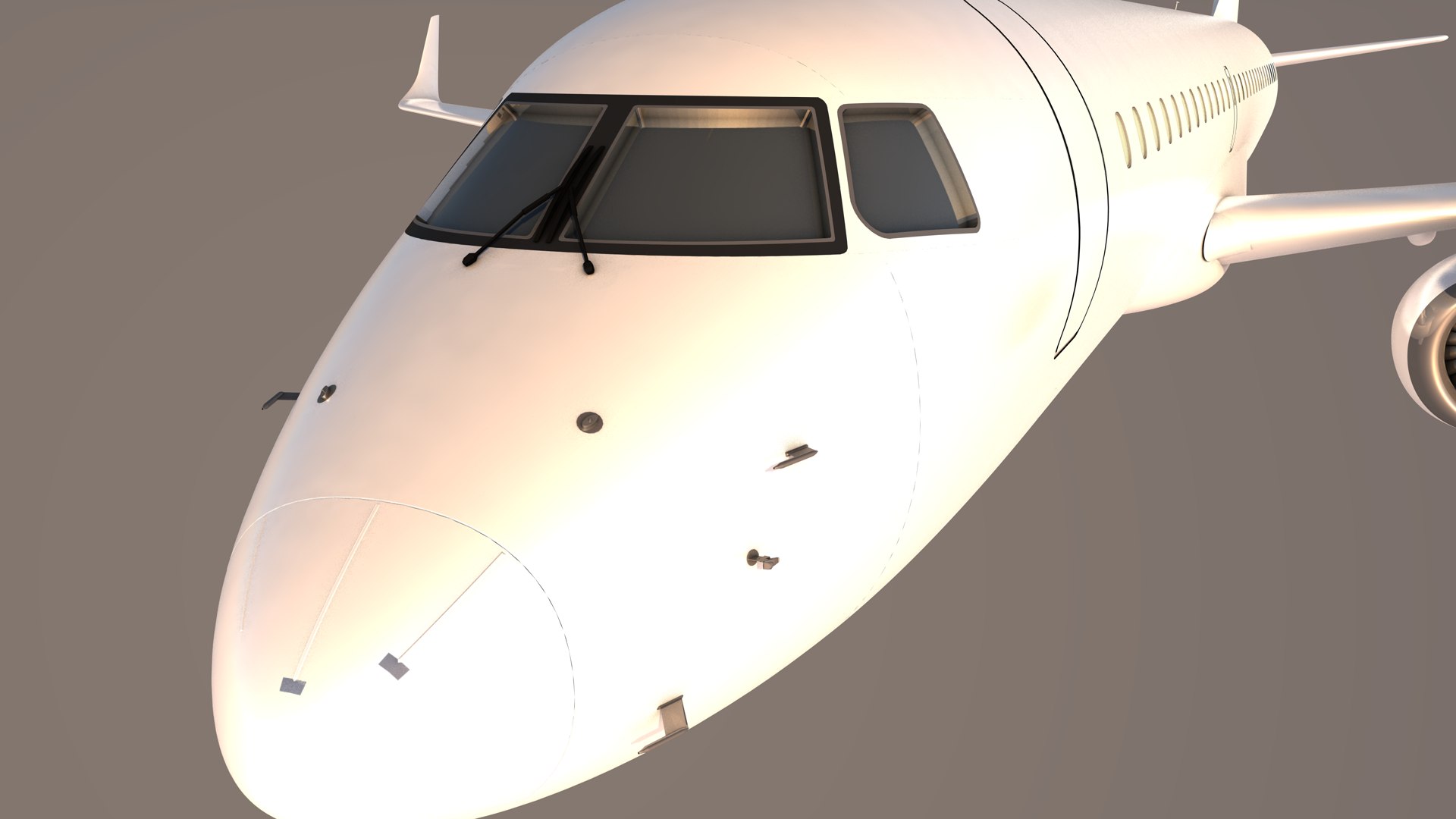 3D Embraer E1-195 Model - TurboSquid 1224681
