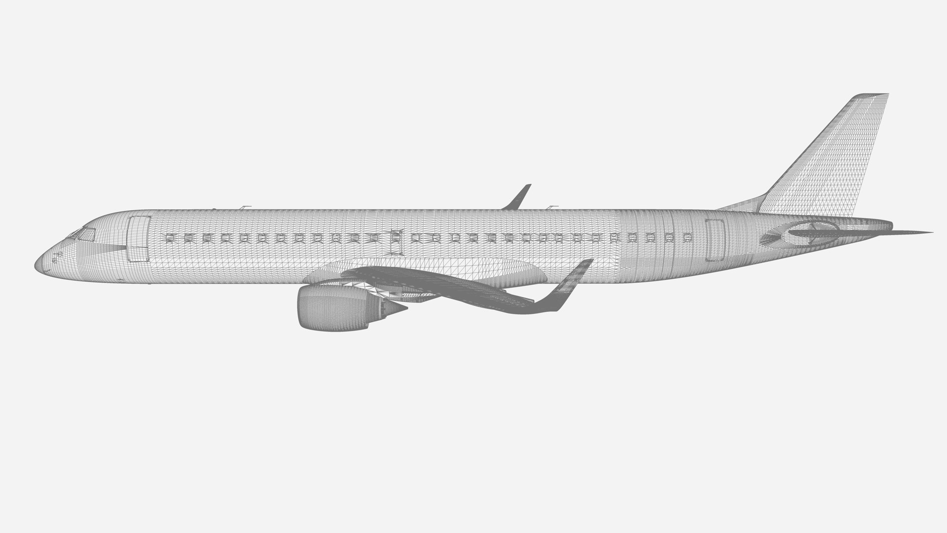 3D Embraer E1-195 Model - TurboSquid 1224681