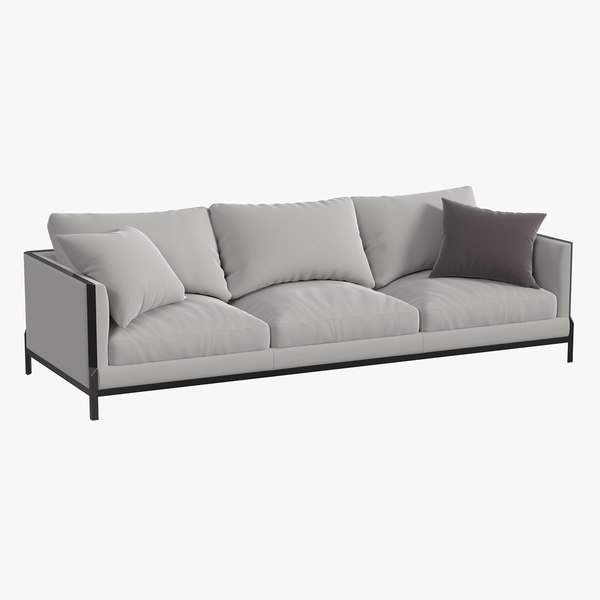 Trussardi Casa Band Sofa 3D - TurboSquid 1997118