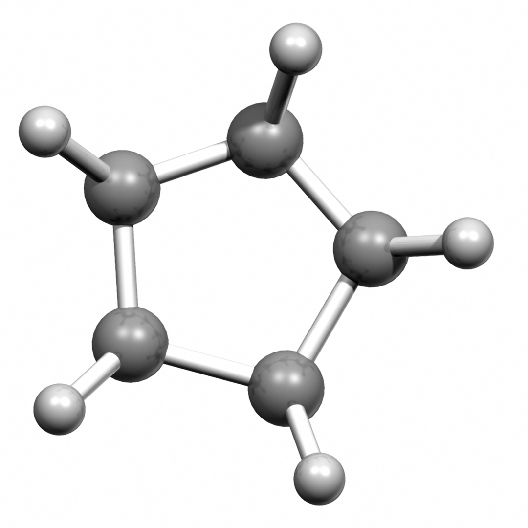 modelo 3d Ciclopentano - TurboSquid 1019882