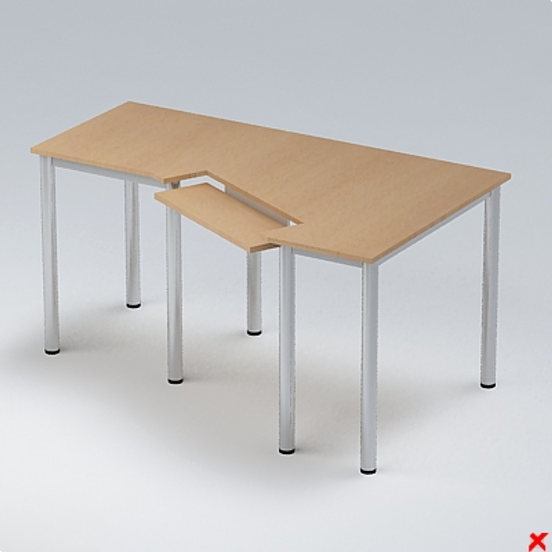 3d Model Office Table