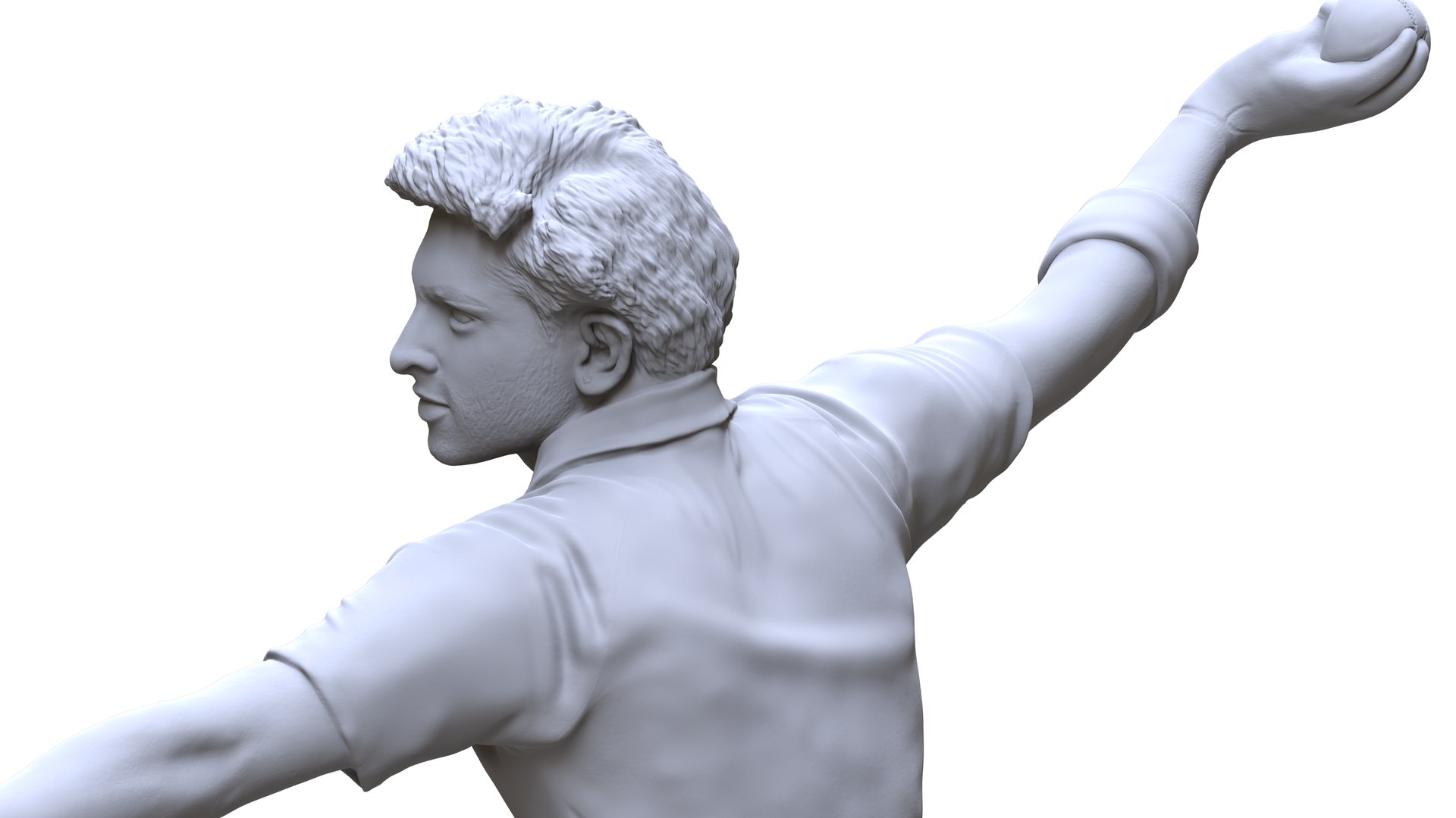 Cricket Fielder 3D Model - TurboSquid 2202676