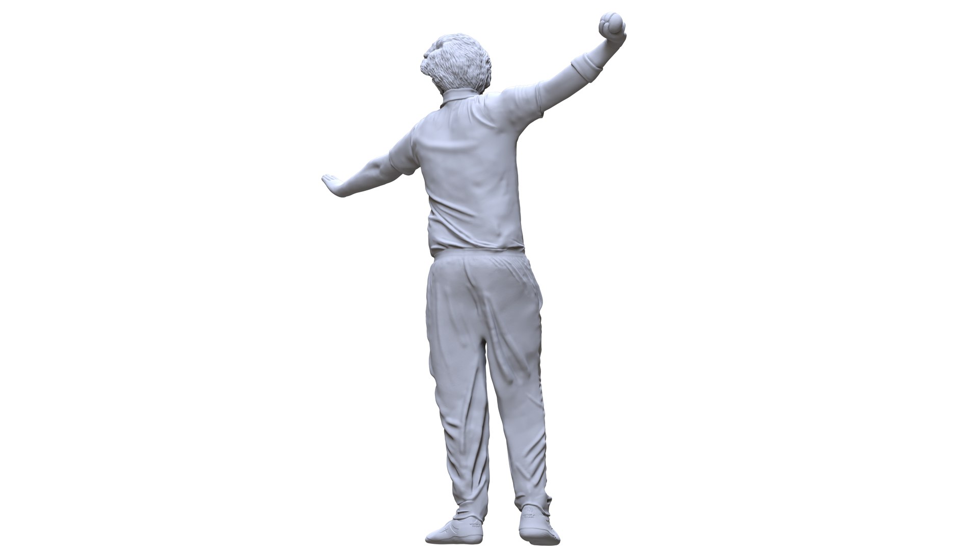 Cricket Fielder 3D Model - TurboSquid 2202676
