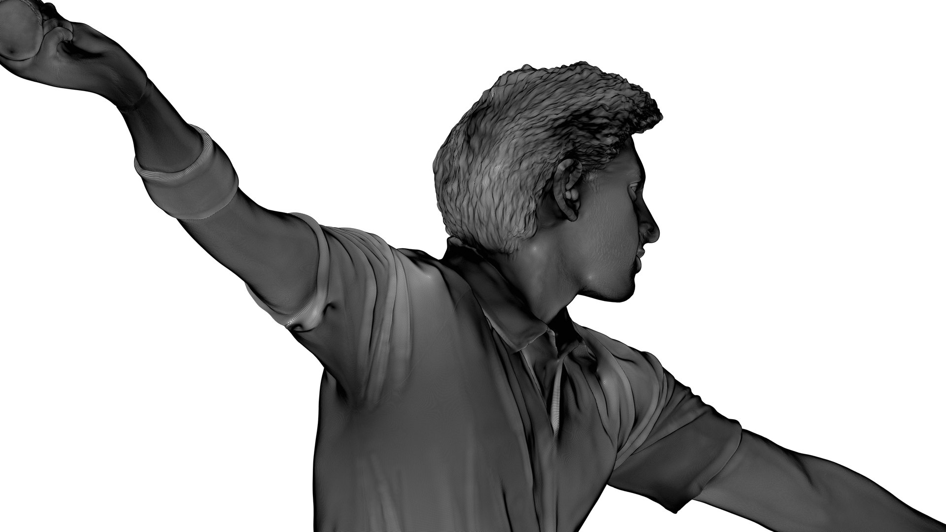 Cricket Fielder 3D Model - TurboSquid 2202676