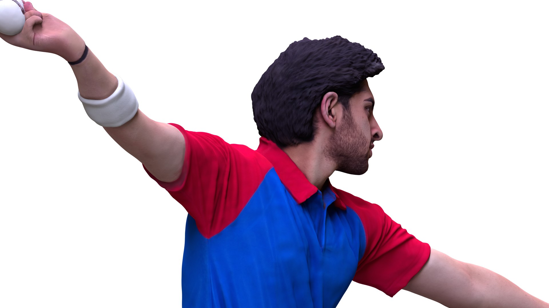 Cricket Fielder 3D Model - TurboSquid 2202676