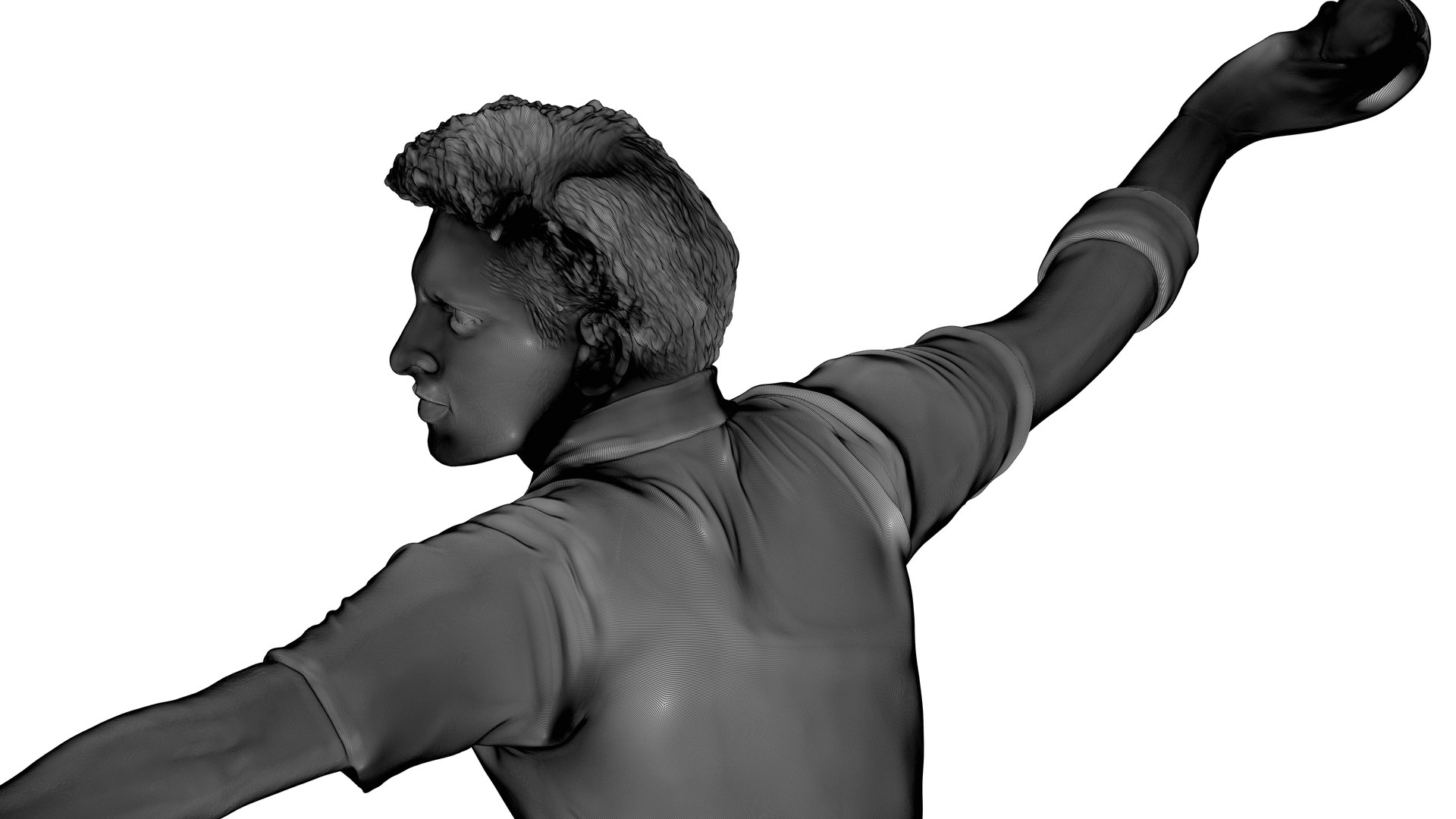 Cricket Fielder 3D Model - TurboSquid 2202676