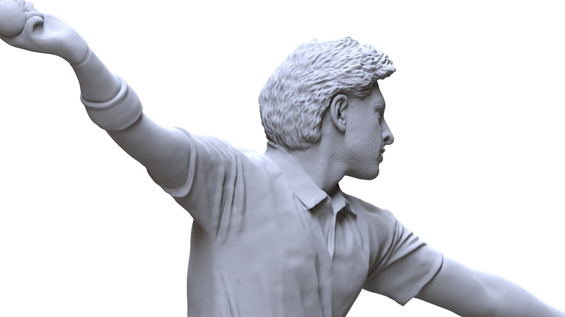 Cricket Fielder 3D Model - TurboSquid 2202676