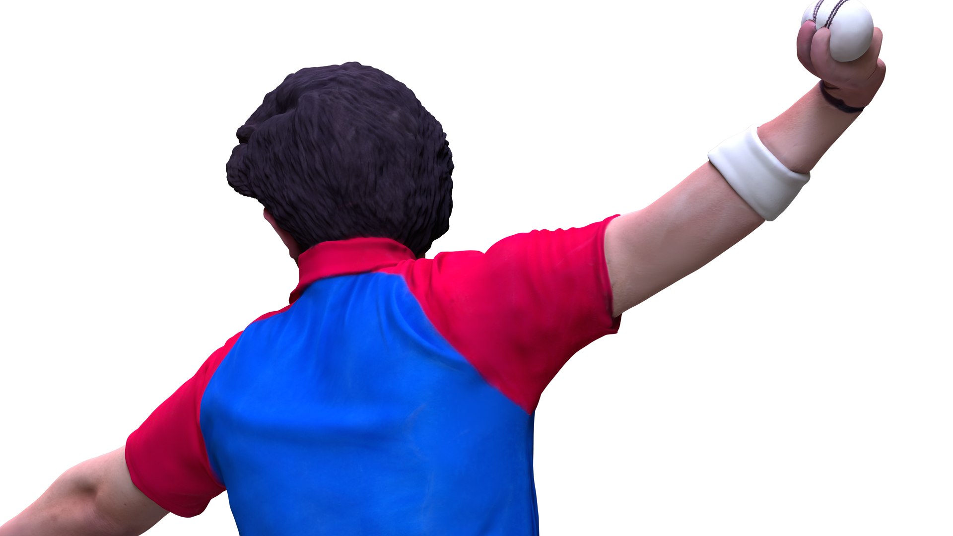 Cricket Fielder 3D Model - TurboSquid 2202676