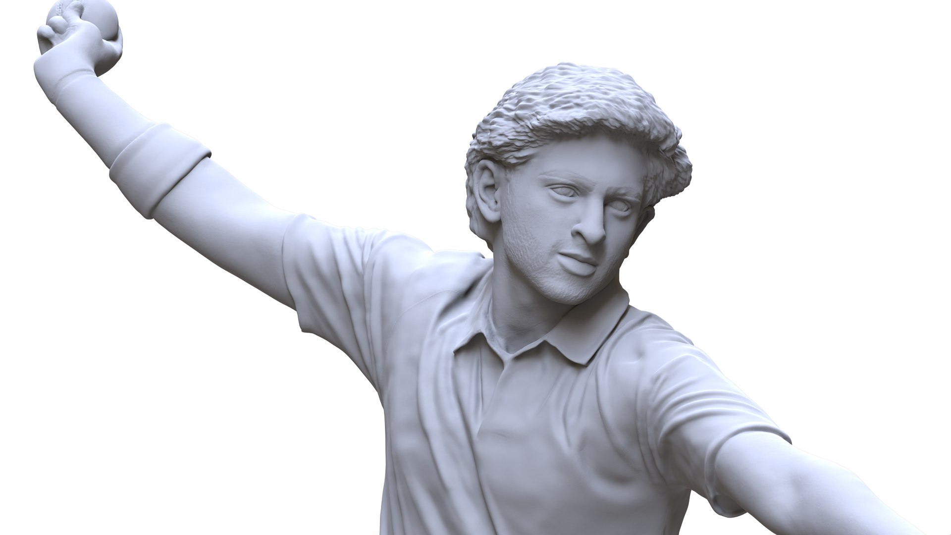 Cricket Fielder 3D Model - TurboSquid 2202676