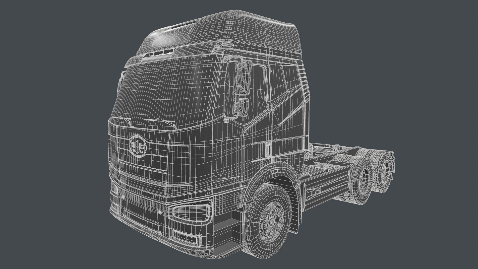 3D FAW CA4250 Truck - TurboSquid 2083281