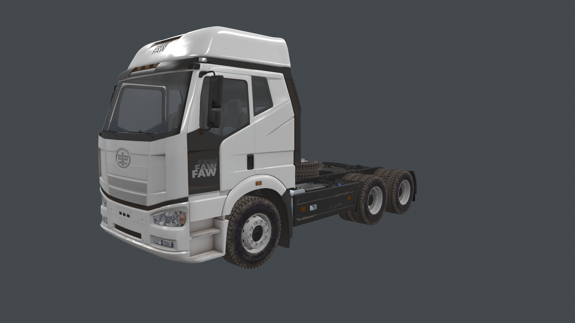 3D FAW CA4250 Truck - TurboSquid 2083281