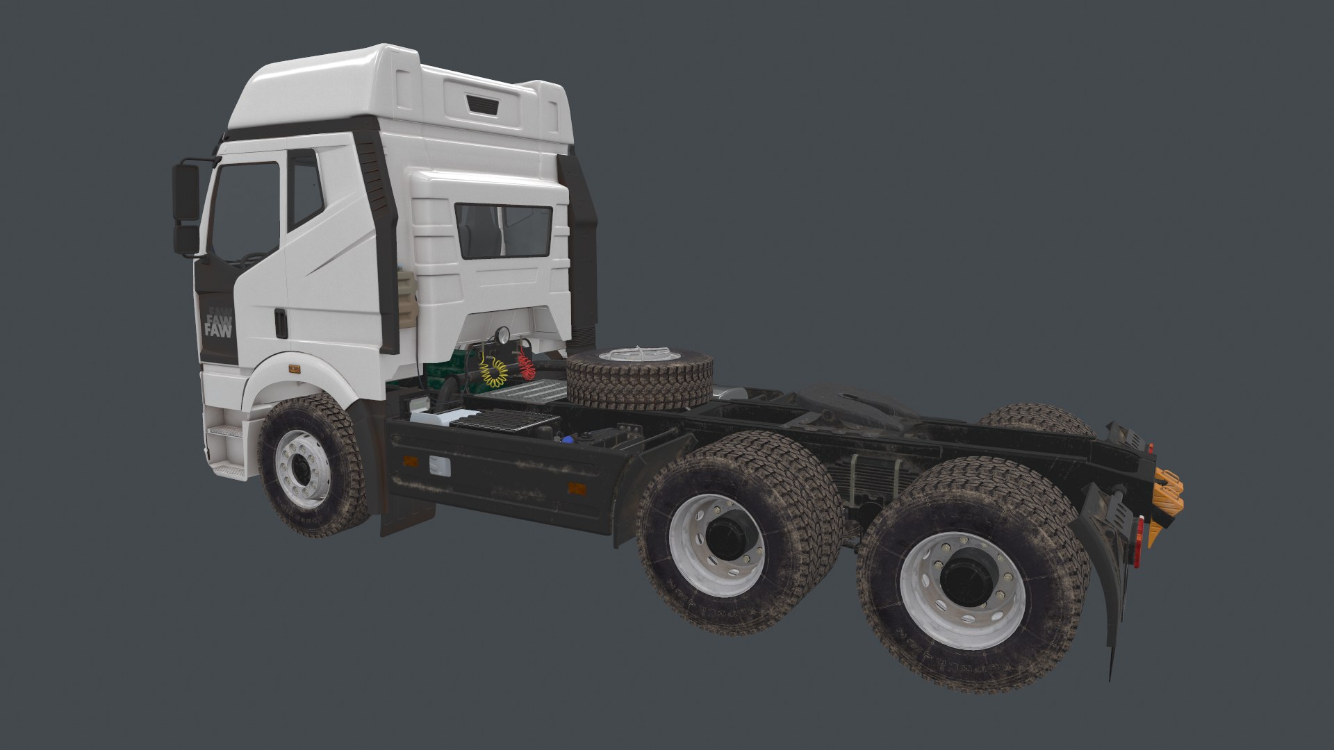 3D FAW CA4250 Truck - TurboSquid 2083281