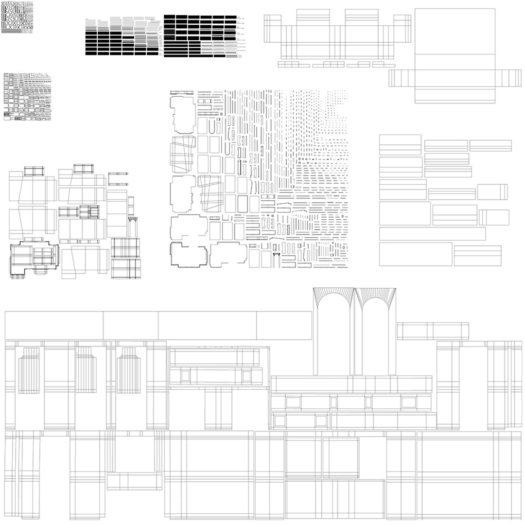 3D Classic Houses Collection 02 Model - TurboSquid 2264359