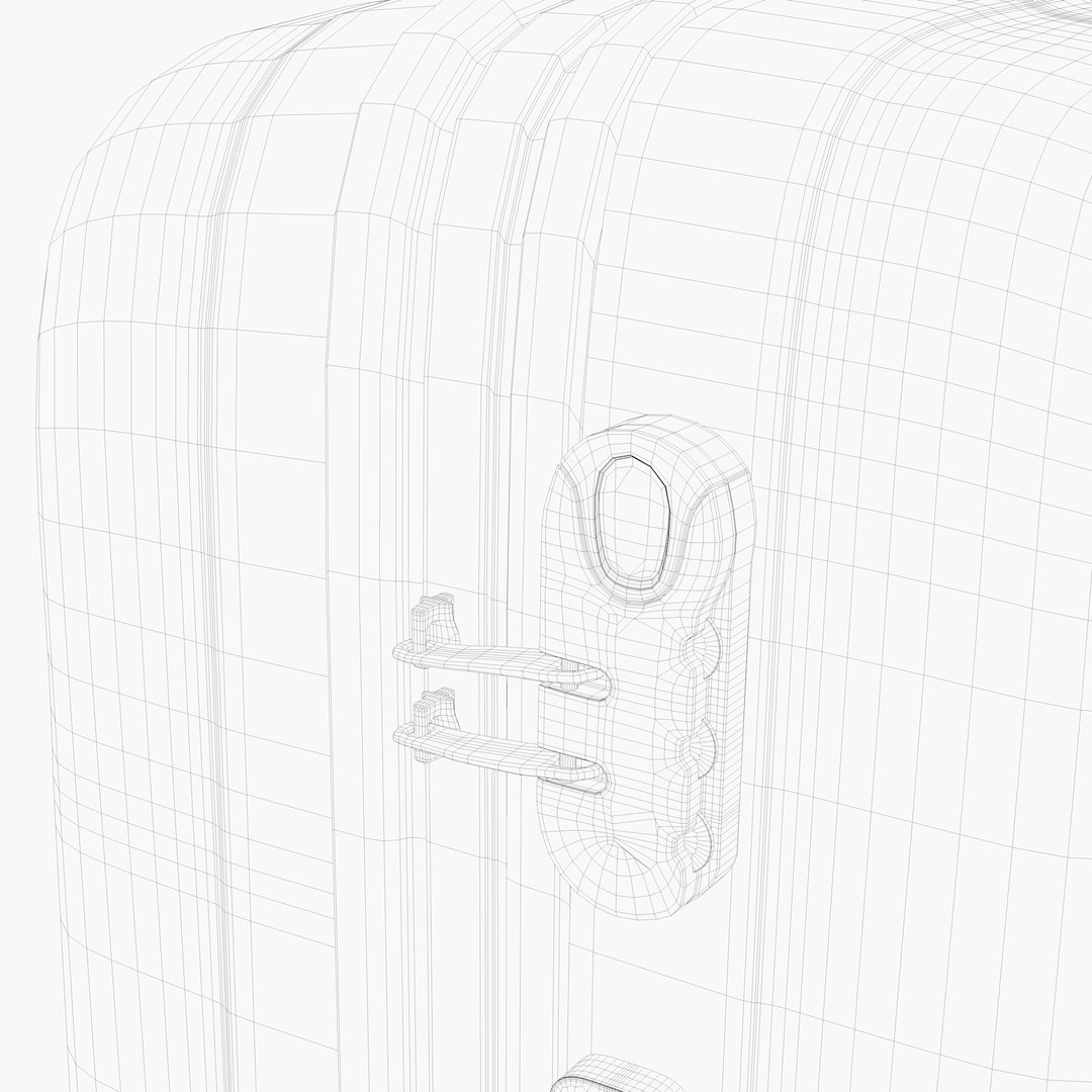 Suitcase - Large 3D Model - TurboSquid 1988858