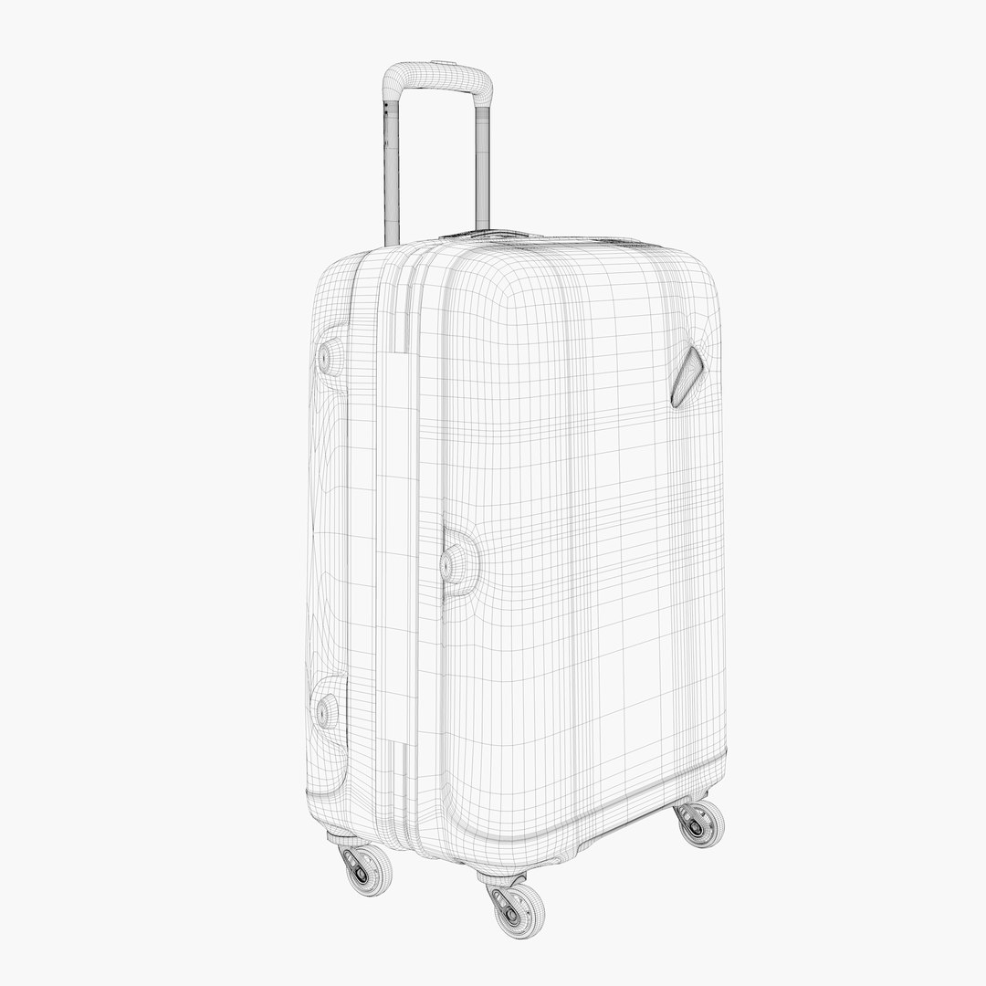 Suitcase - Large 3D Model - TurboSquid 1988858