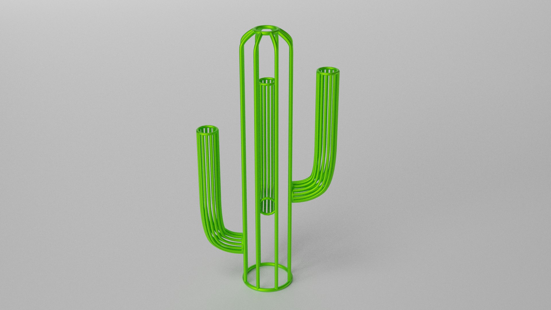 Wire Cactus 3D model model - TurboSquid 2013680