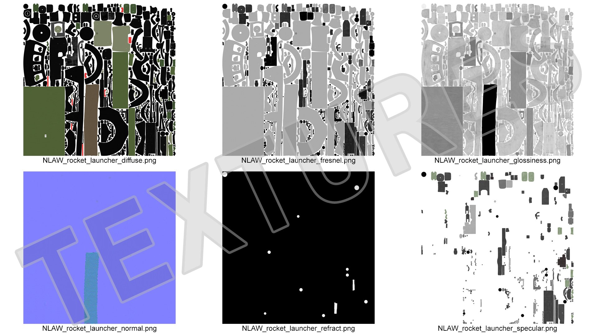 NLAW Rocket Launcher New 3D - TurboSquid 1884936