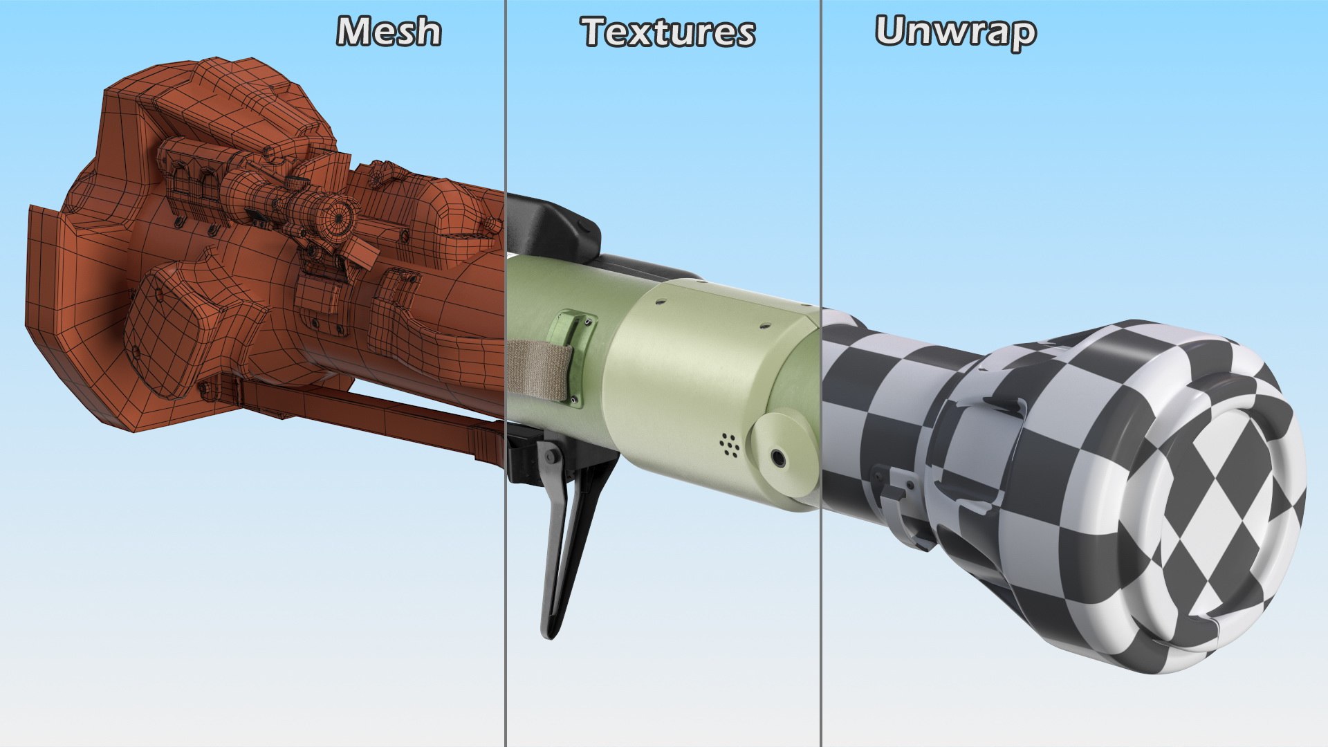 NLAW Rocket Launcher New 3D - TurboSquid 1884936