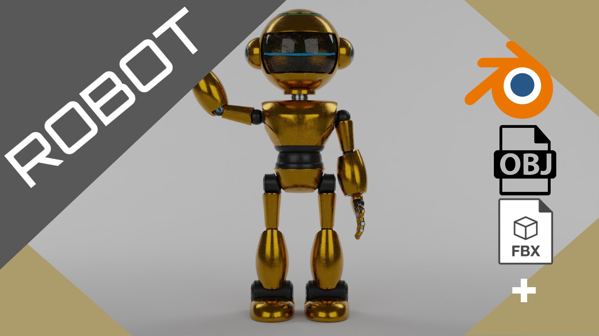 Robot 3D Model - TurboSquid 2087959