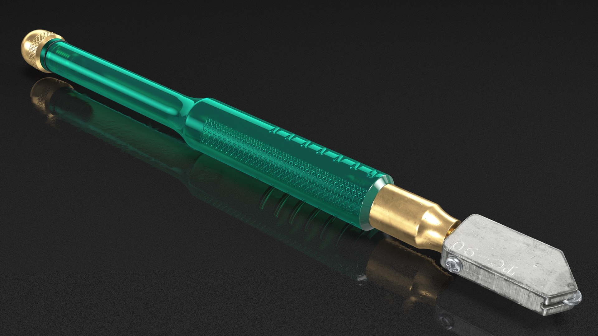 Glass Cutter 3D Model - TurboSquid 1884849