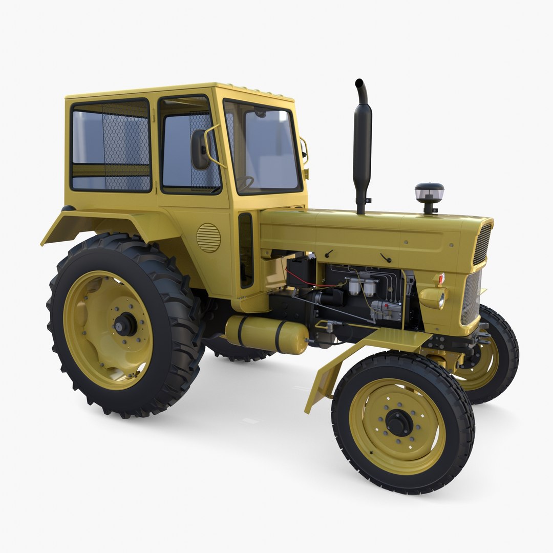Generic Tractor V1 3D Model - TurboSquid 1882964