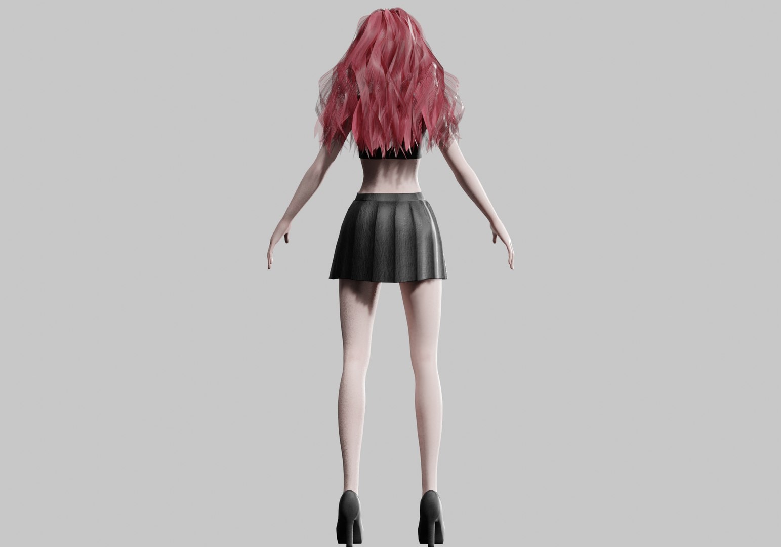Basic Cute Woman V30599 Model - TurboSquid 2276674