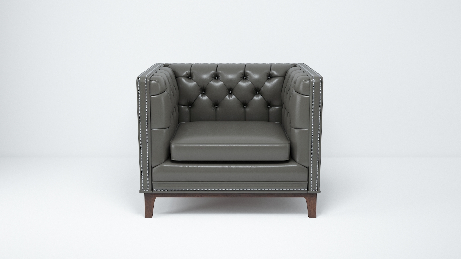 3D Ethan Allen Anderson Leather Chair model - TurboSquid 1962462