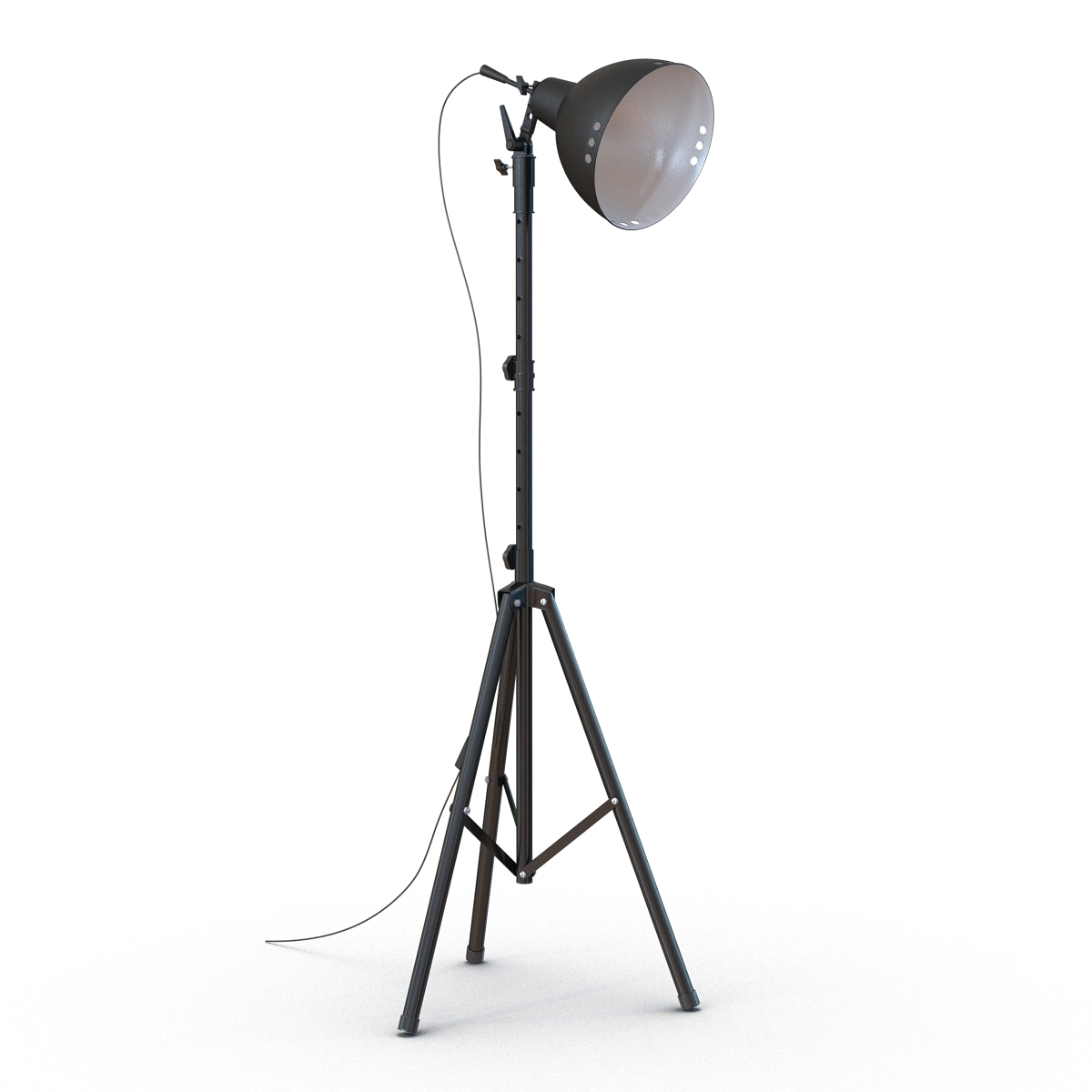 photo studio halogen floor lamp 3d 3ds