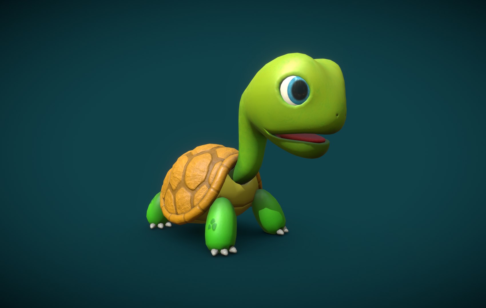 Stylized Turtle - GameReady 3D Model - TurboSquid 1854683