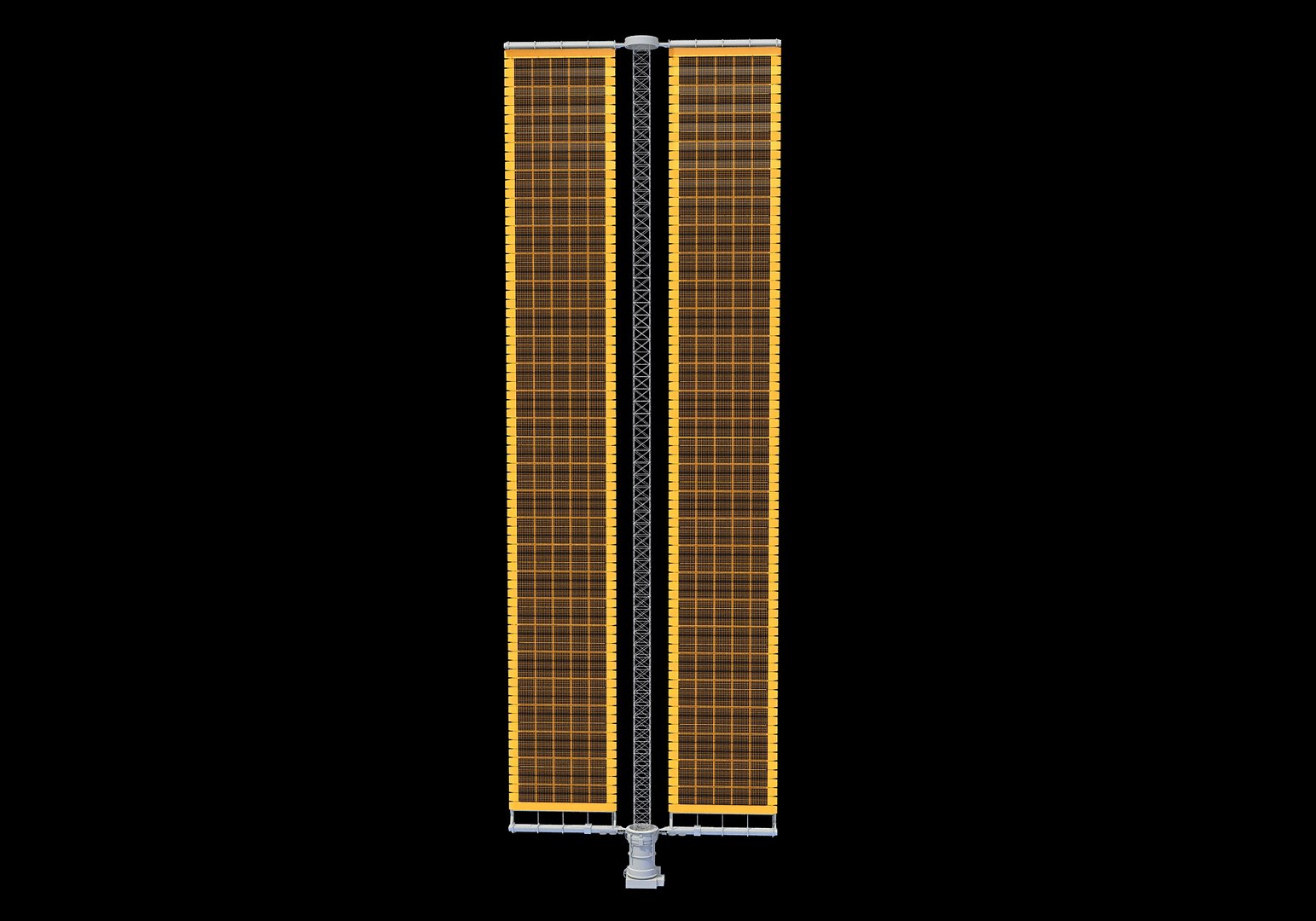 Solar Array Panel Iss 3D Model - TurboSquid 1403514