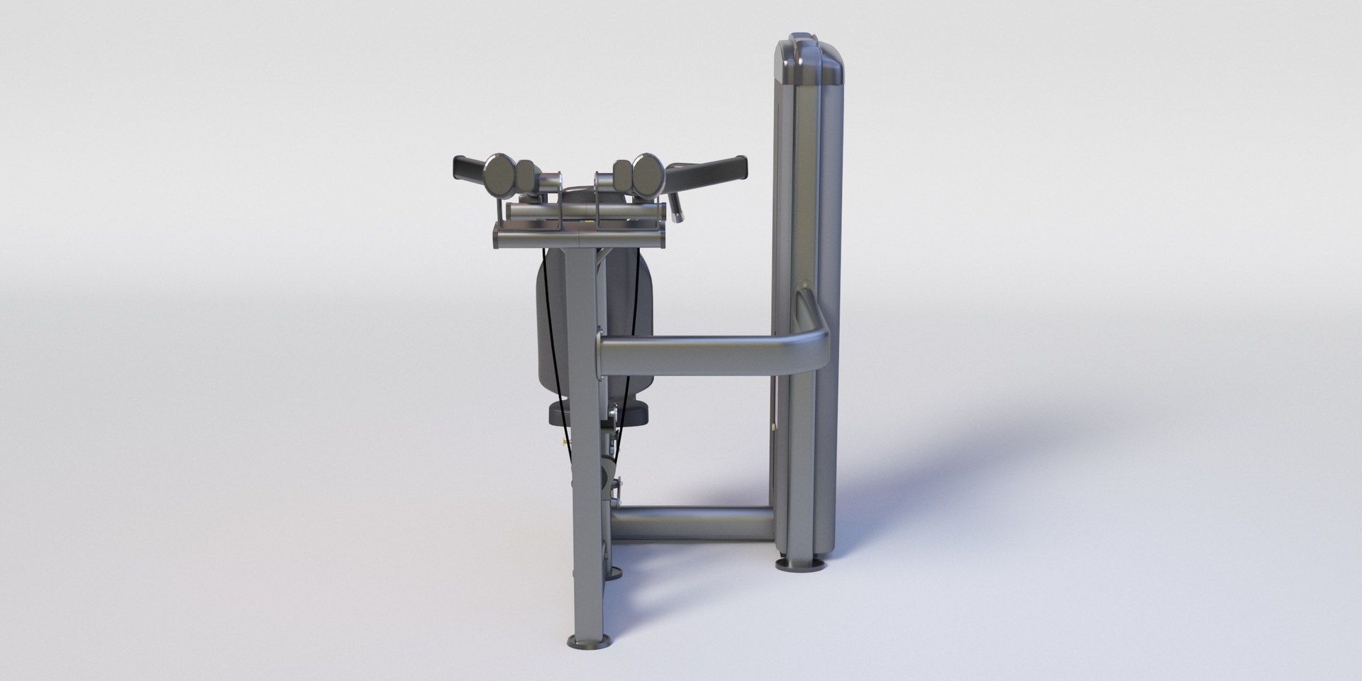 3D FUSE XL SHOULDER PRESS Low Poly 3D Gym Equipment Model - TurboSquid ...