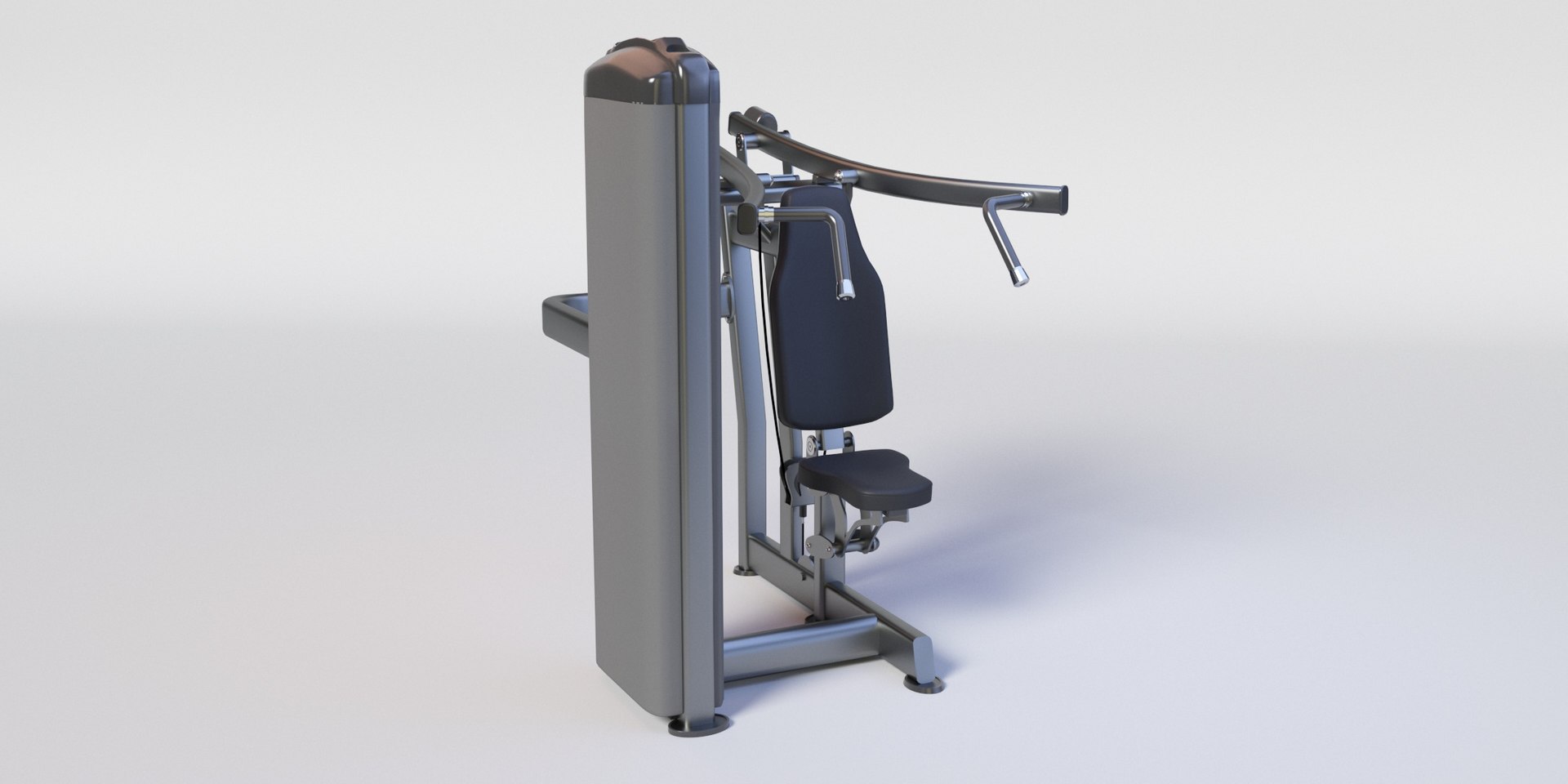 3D FUSE XL SHOULDER PRESS Low Poly 3D Gym Equipment Model - TurboSquid ...