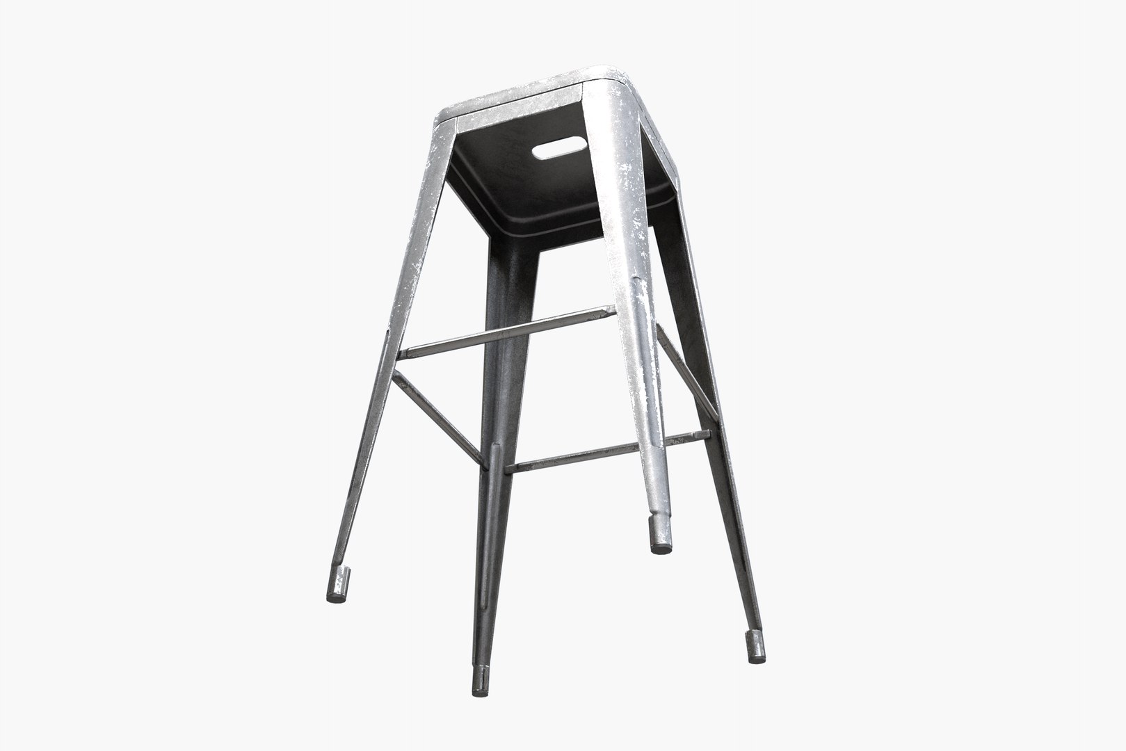 3D Metal Stool - TurboSquid 1915420