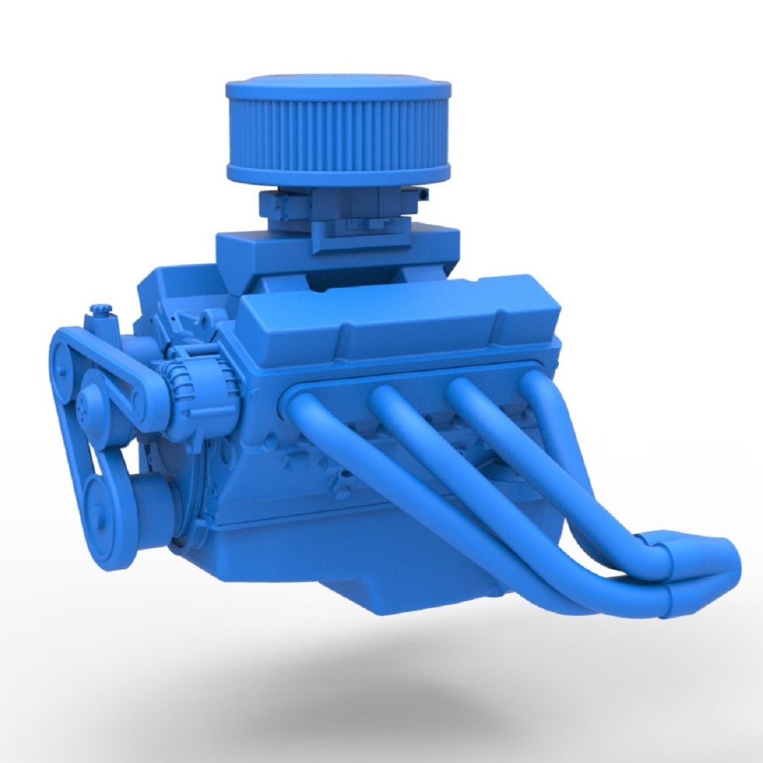 3D Diecast Engine Of Australian Super Sedan Scale 1 To 25 - TurboSquid ...